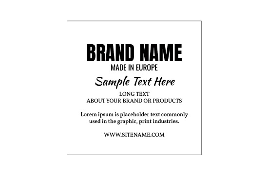 Etiqueta de cuero sintético Model EP-M137 | Etiquetas de cuero ...